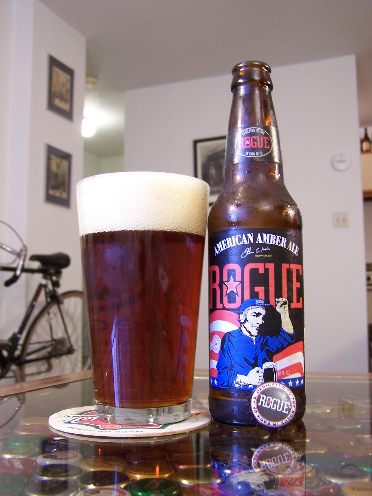 Musings on Beer: Rogue Brewery - American Amber Ale