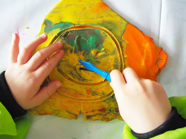 Learn with Play at Home: Clay Imprint Art for Kids