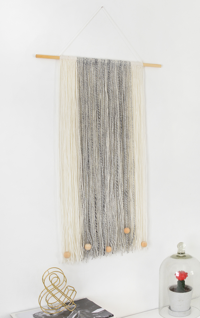 DIY yarn wall hanging — Caroline Burke | Burkatron