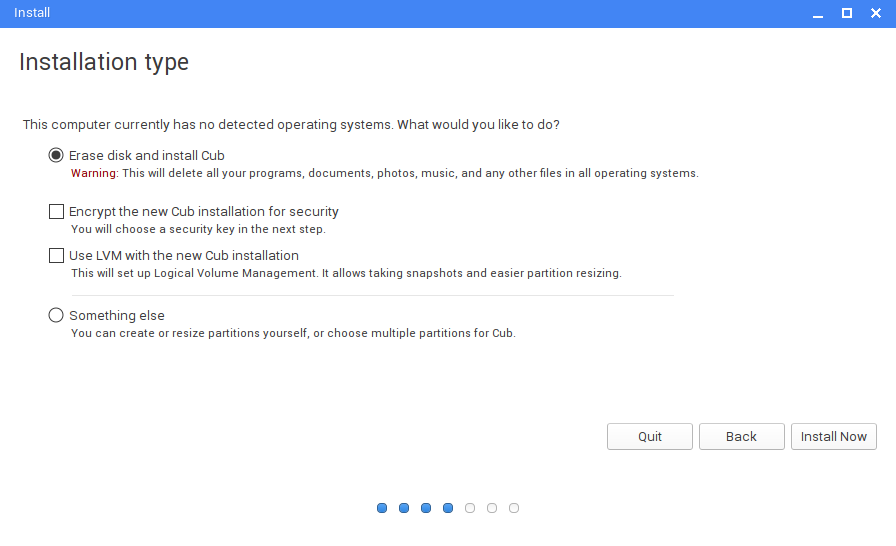 Cub Linux - best of Chromium with best of Ubuntu ~ BE OPEN SOURCE