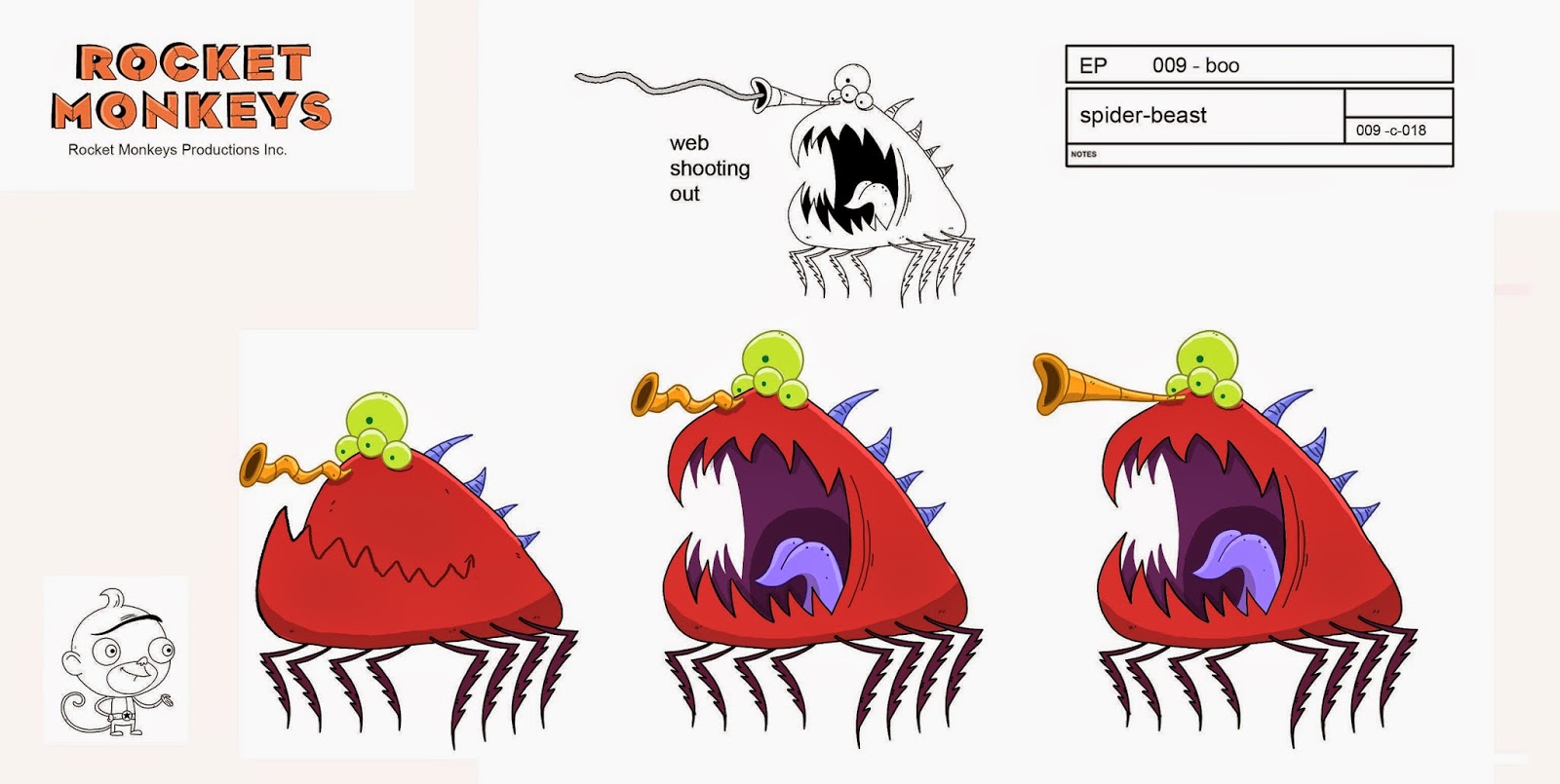 david gagnon's art show: designs- rocket monkeys