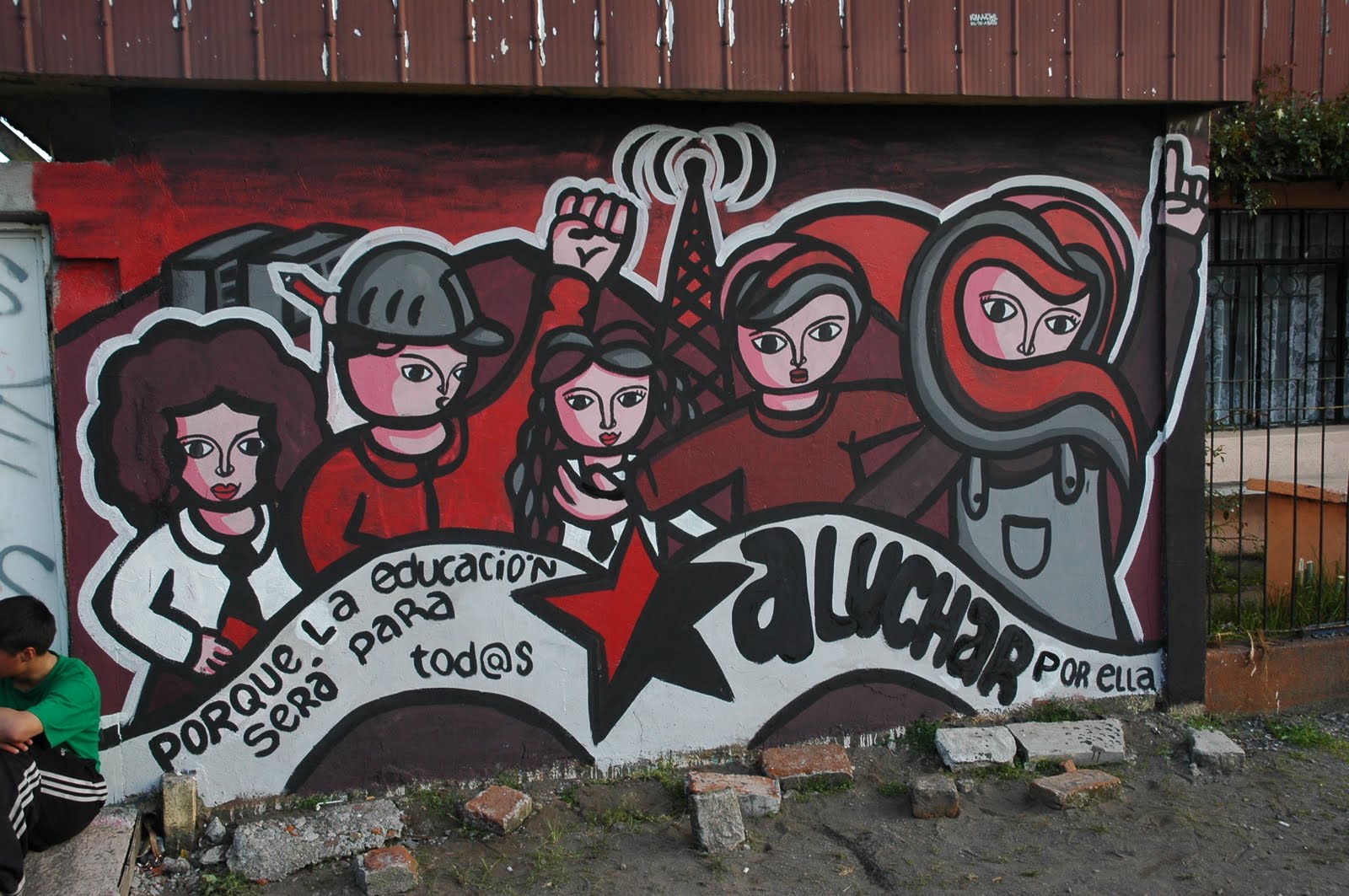 Unidades Muralistas Luchador Ernesto Miranda - UMLEM Chile: MURAL X LA ...