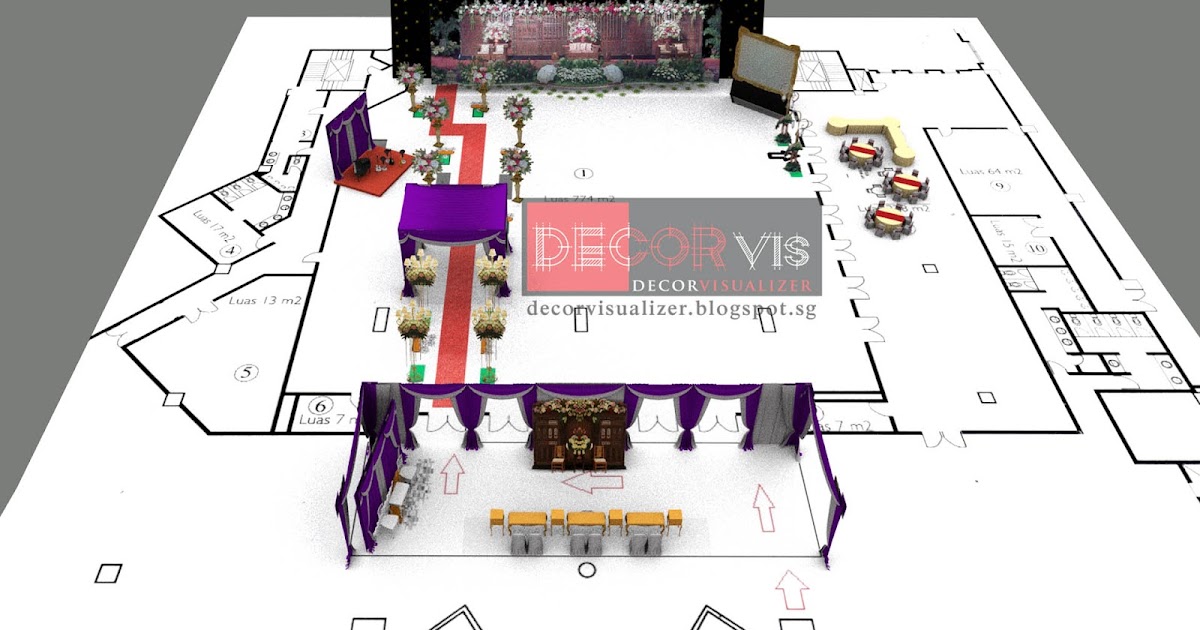 Decor visualizer: Wedding Design & Layout