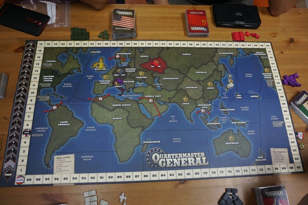 Hiew's Boardgame Blog: Quartermaster General