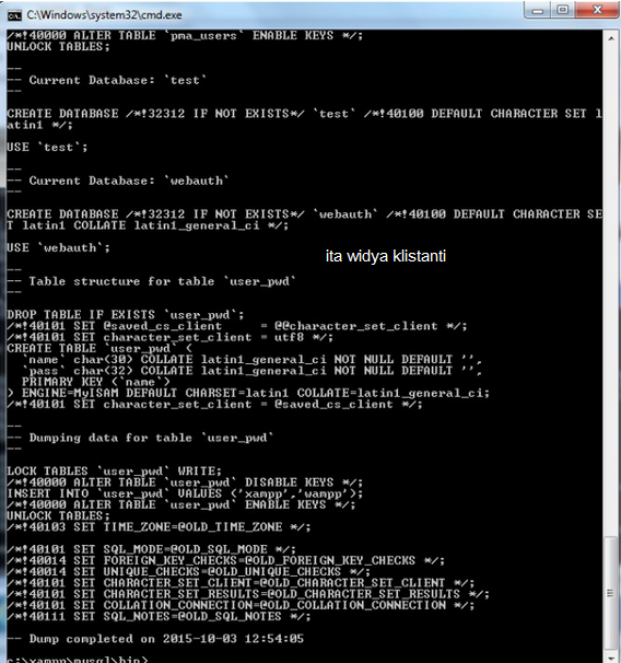 SMK Al-KAAFFAH: Mekanisme Backup dan Recovery Database