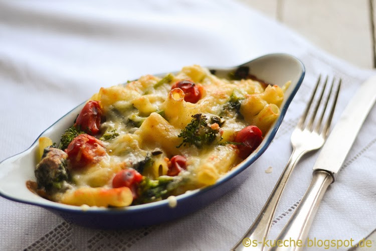 Pasta Gratin mit Cima di Rapa - s-Küche