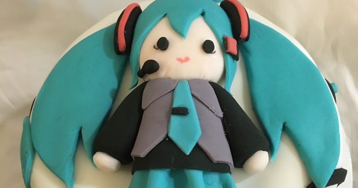Our Decorated Cakes and Cupcakes: Hatsune Miku Cake