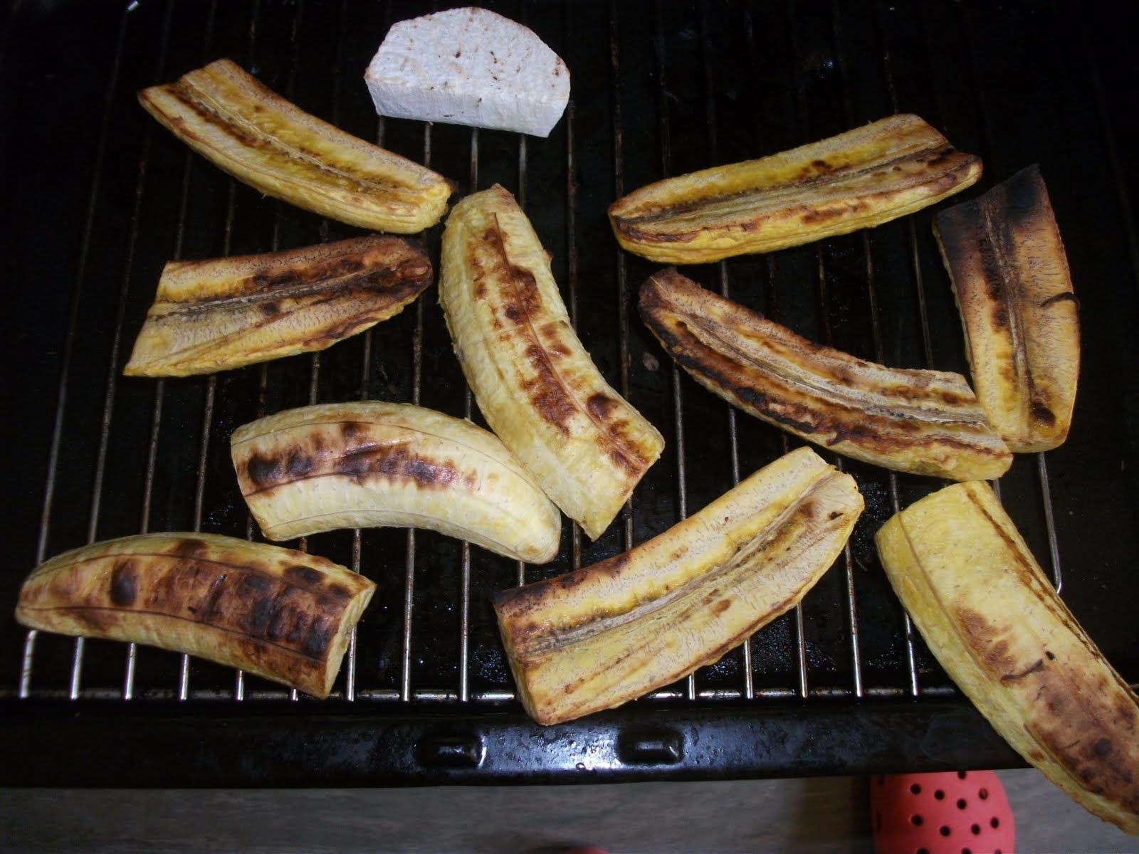 ofo's sisterlocks: Roasted Ripe Plantain