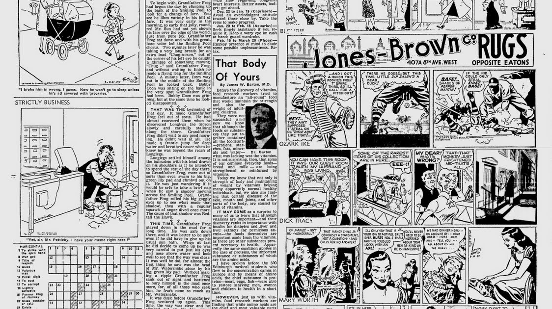 Old Newspaper Comics