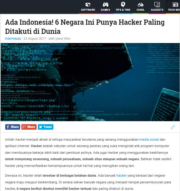 Ada Indonesia! 6 Negara Ini Punya Hacker Paling Ditakuti di Dunia