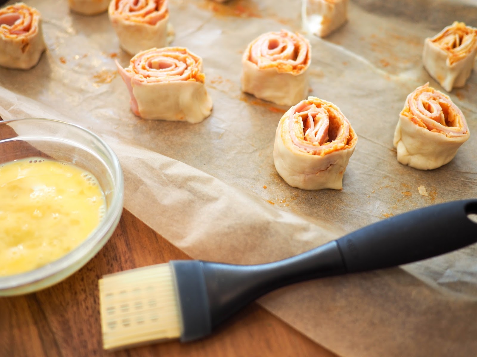 Little Hiccups: Puff Pastry Pizza Scrolls with Bertolli Riserva