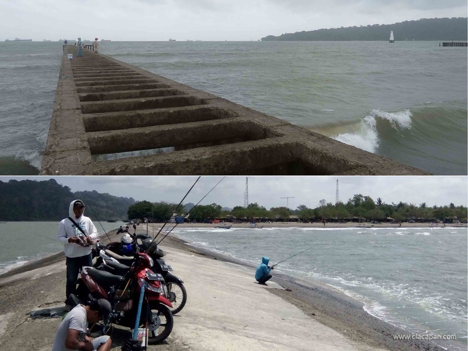 Informasi spot mancing di sekitaran laut Cilacap