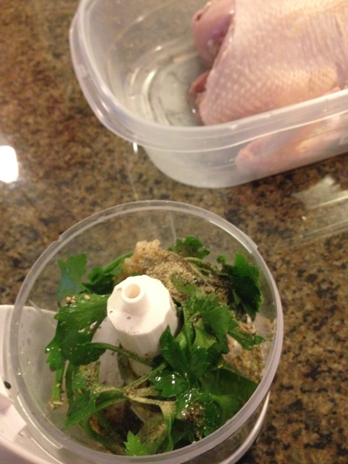 Salt Crusted Chicken