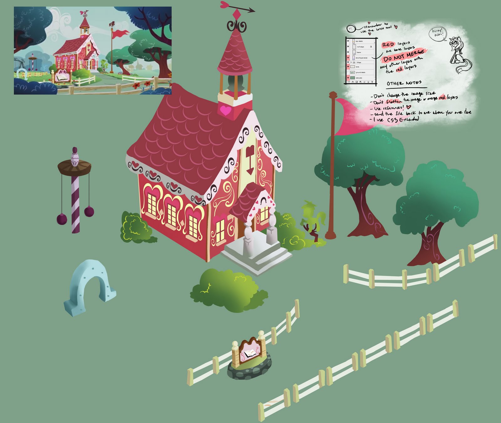 Equestria Daily - MLP Stuff!: 2D Pony MMO Concept Art Compilation #3