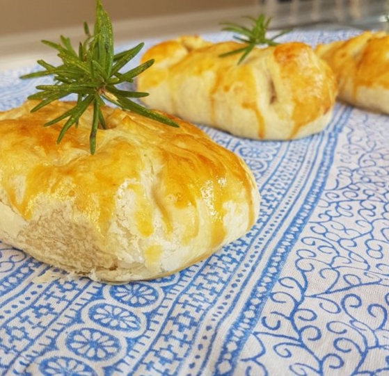 Easy Lamb shanks in puff pastry