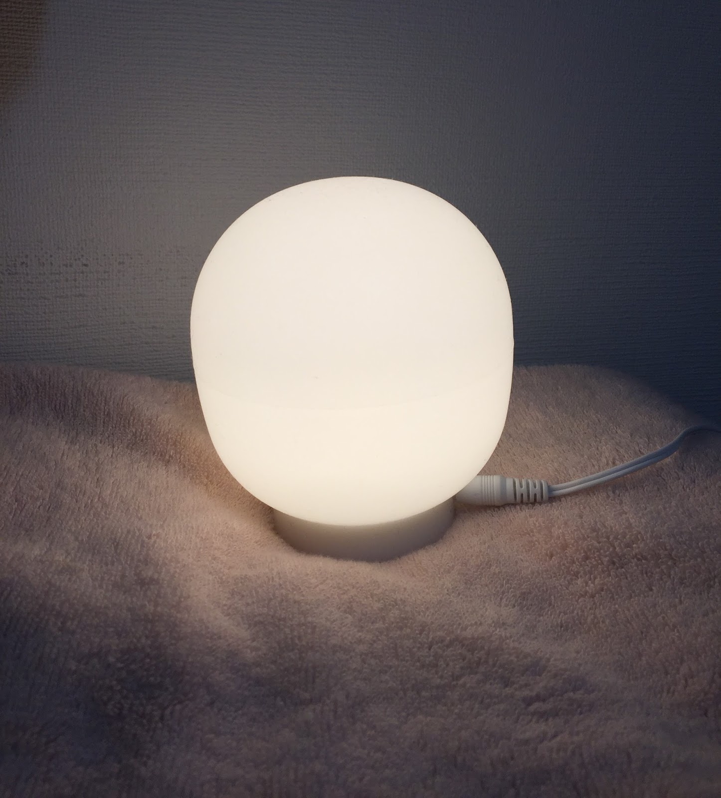 つれづれ雑読記: MUJI LEDシリコーンタイマーライト 無印良品 感想