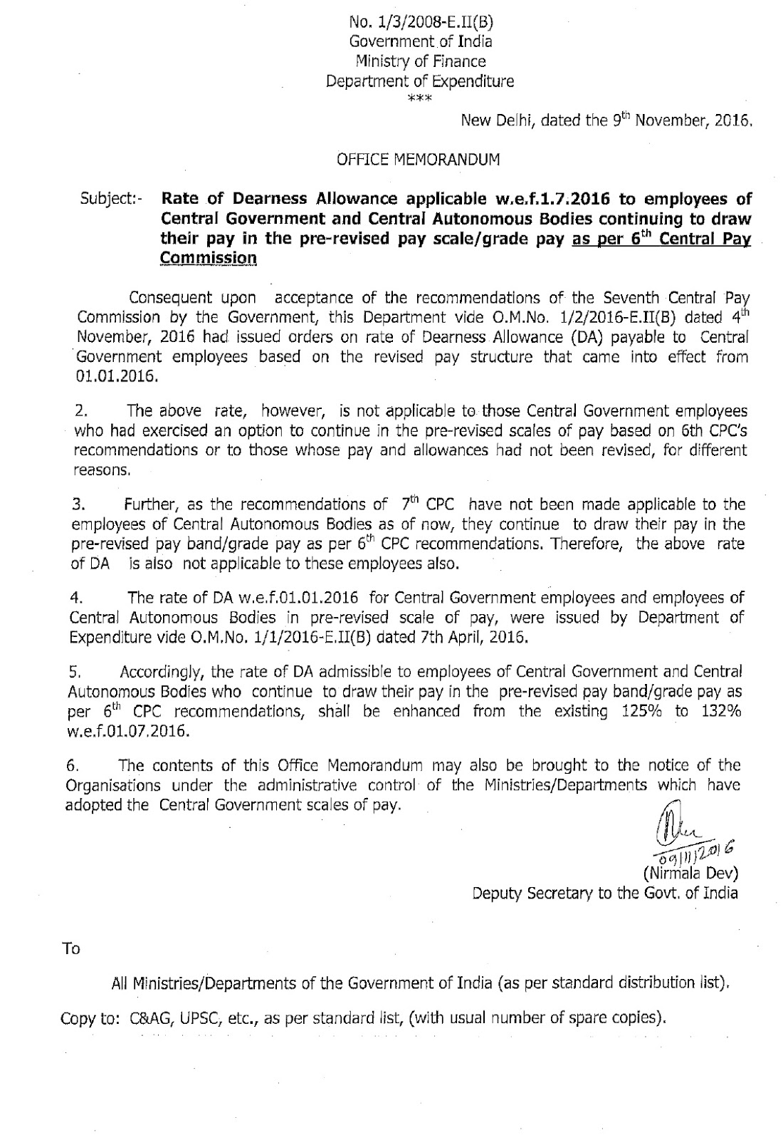 National Union of Gramin Dak Sevaks (FNPO) ,Andhra Pradesh Circle: 7% ...