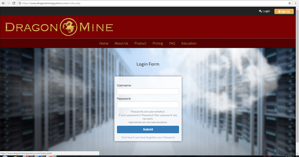 Dragon Mining dragonminingsystems.com - No Support - BtctoPhp.net ...