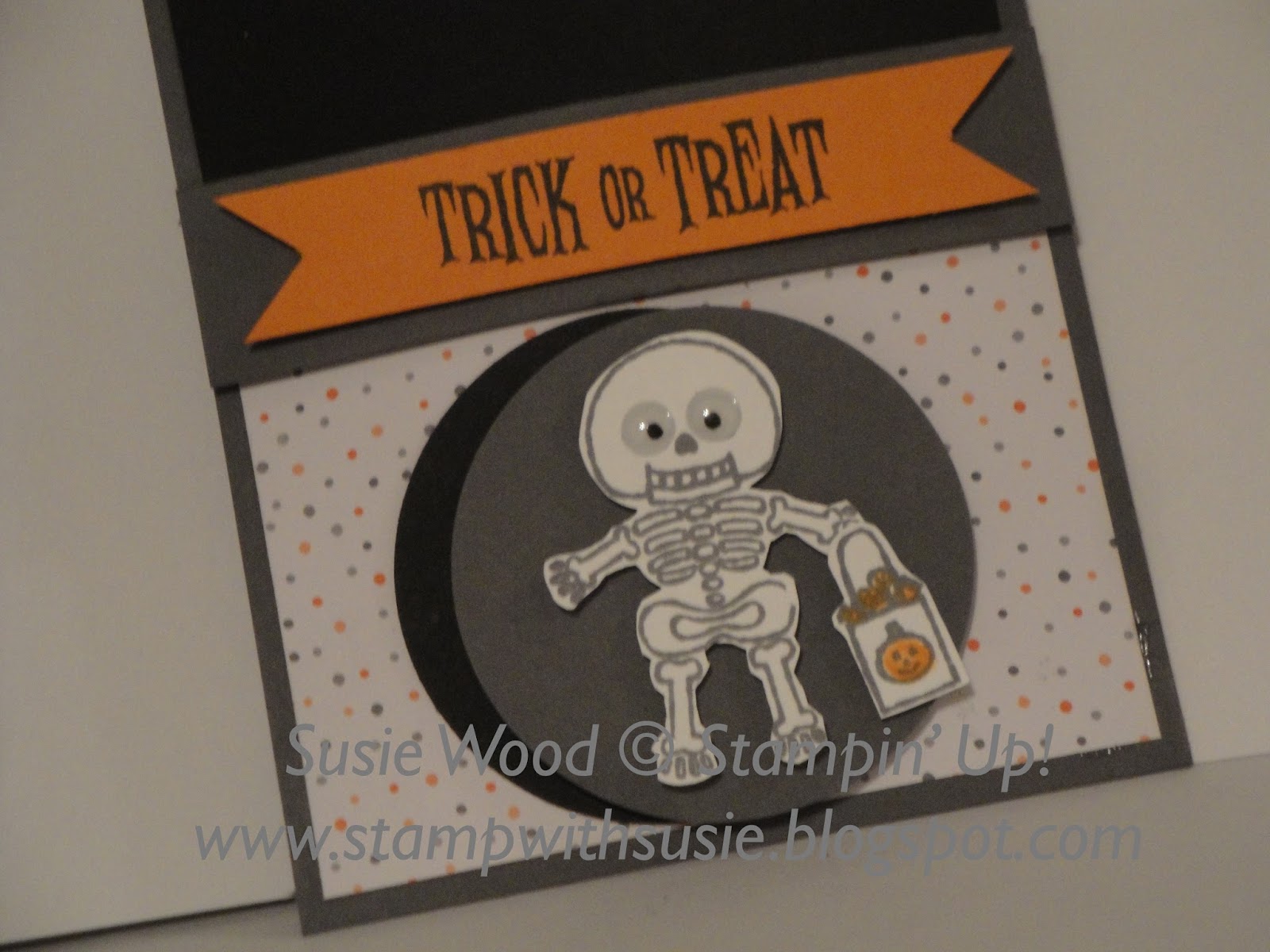 Stamp with Susie: A little Skelton- 'Cookie Cutter Halloween'