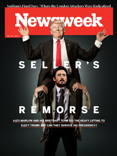 Tech-media-tainment: President Trump magazine covers, six months in