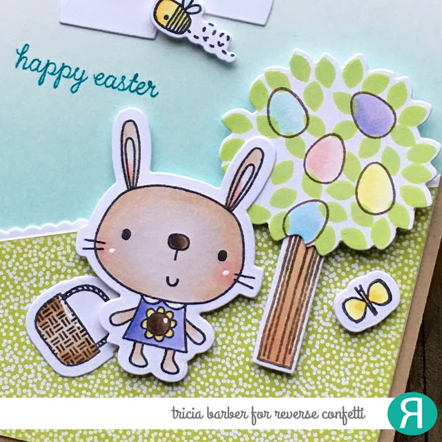 Diary of an Inky Girl…: Reverse Confetti - Easter Card