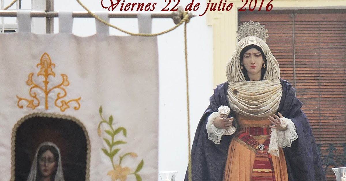 LA MAGDALENA: FIESTA DE SANTA MARÍA MAGDALENA. AÑO DE LA MISERICORDIA
