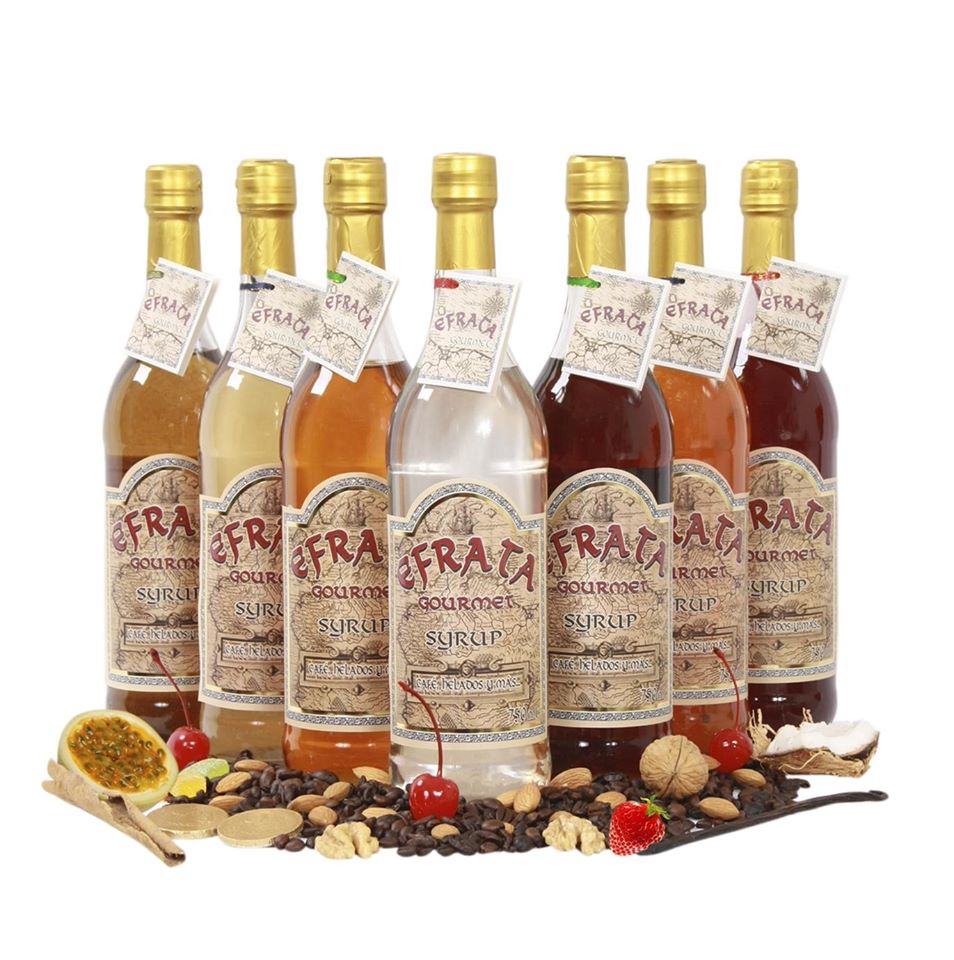 SYRUP ó JARABES PARA CAFETERÍAS