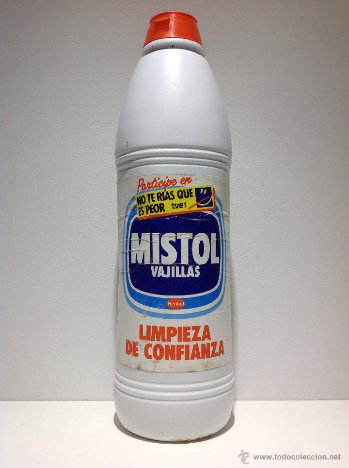 Recordando la publicidad: La evolución de los envases de Mistol.