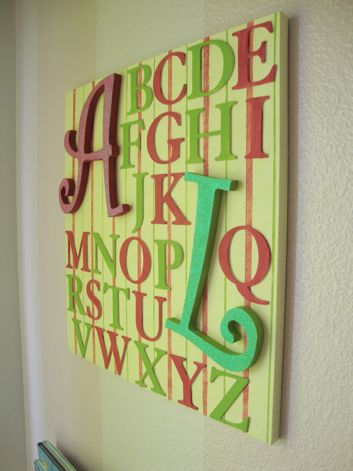 Alphabet Art - Just Jonie