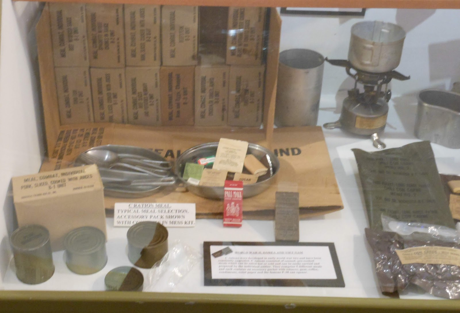 Travels with Books: Wordless Wednesday — What soldiers ate, then and now