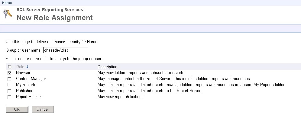 Coding Ambiance Ssrs Permissions And User Account Control Uac Issue