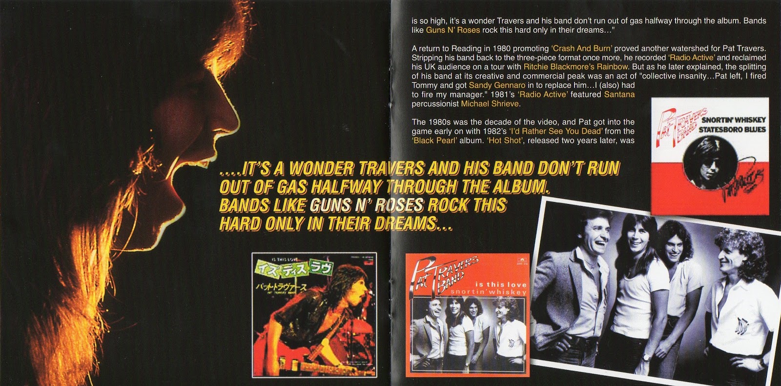 2004 Rock Solid. The Essential Collection - Pat Travers - Rockronología