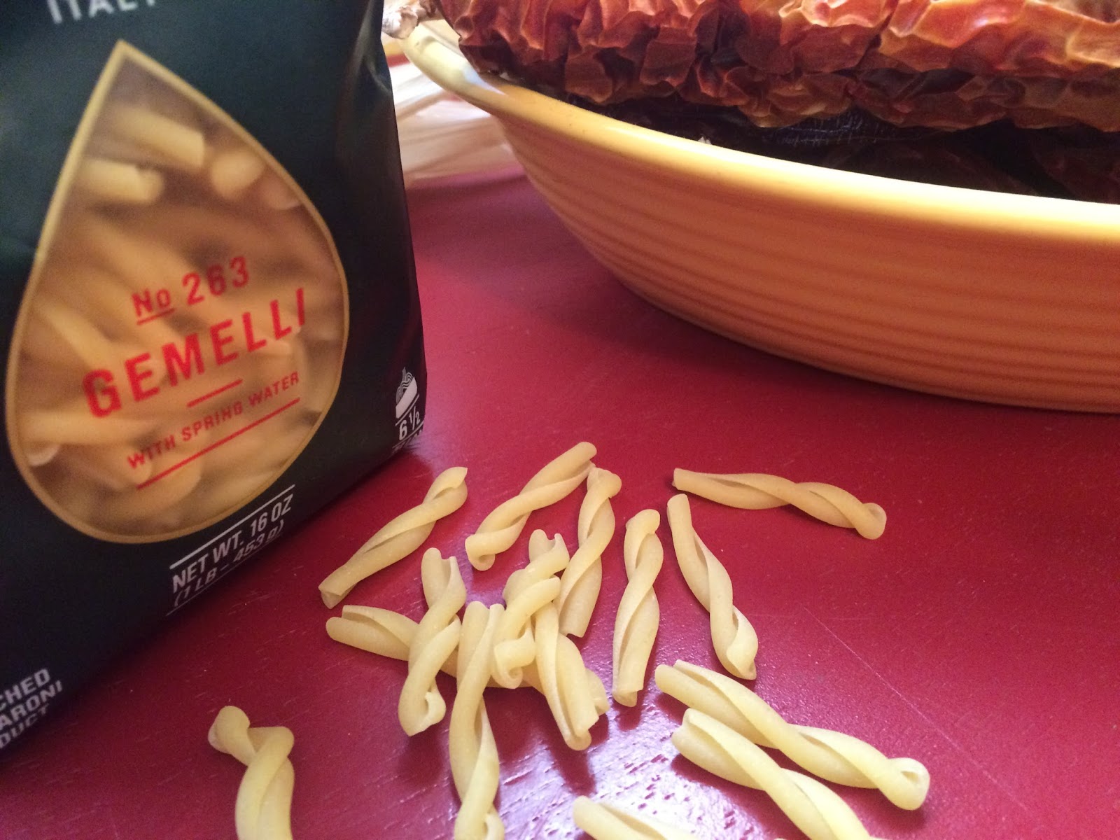 Catholic Cuisine: Gemelli Pasta for all the Holy Twins