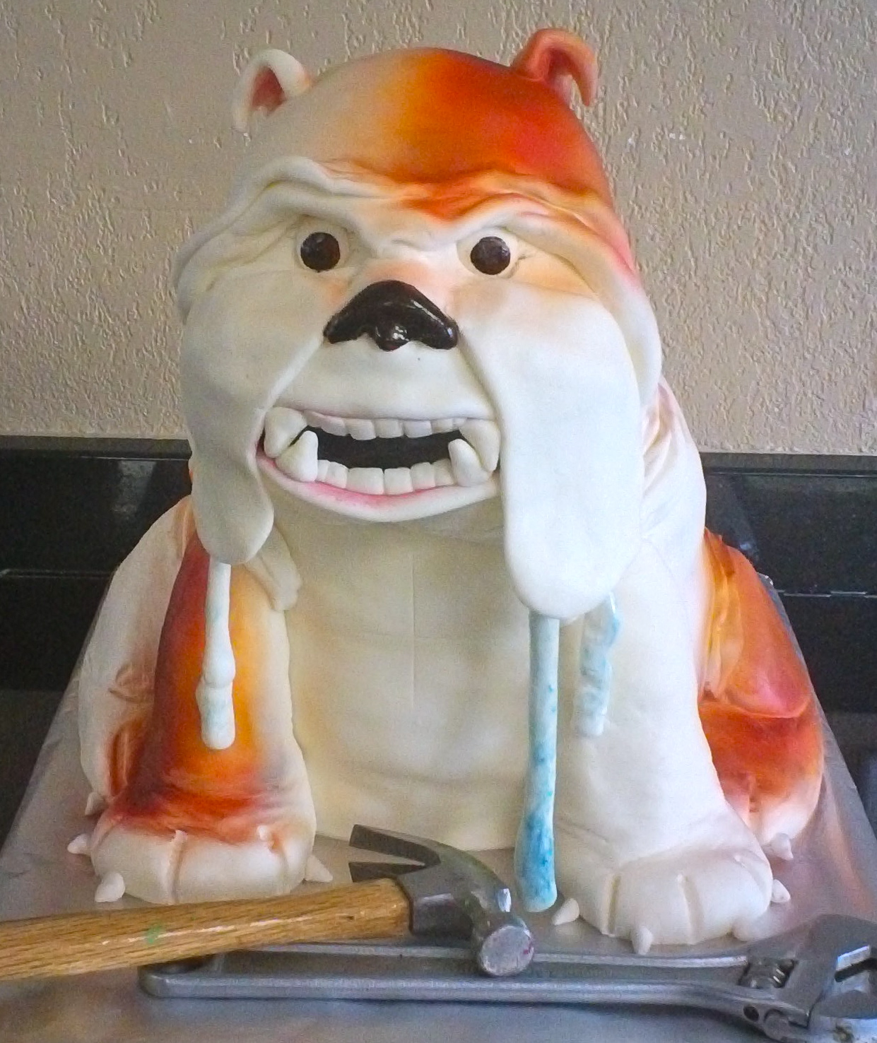 Debbie's Little Cakes: Luiz Bulldog Cake From Rio