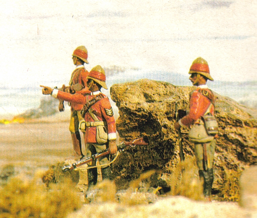 Vintage lead Toy and Model Soldiers: OLIVE MODELS. R.J. Marrion