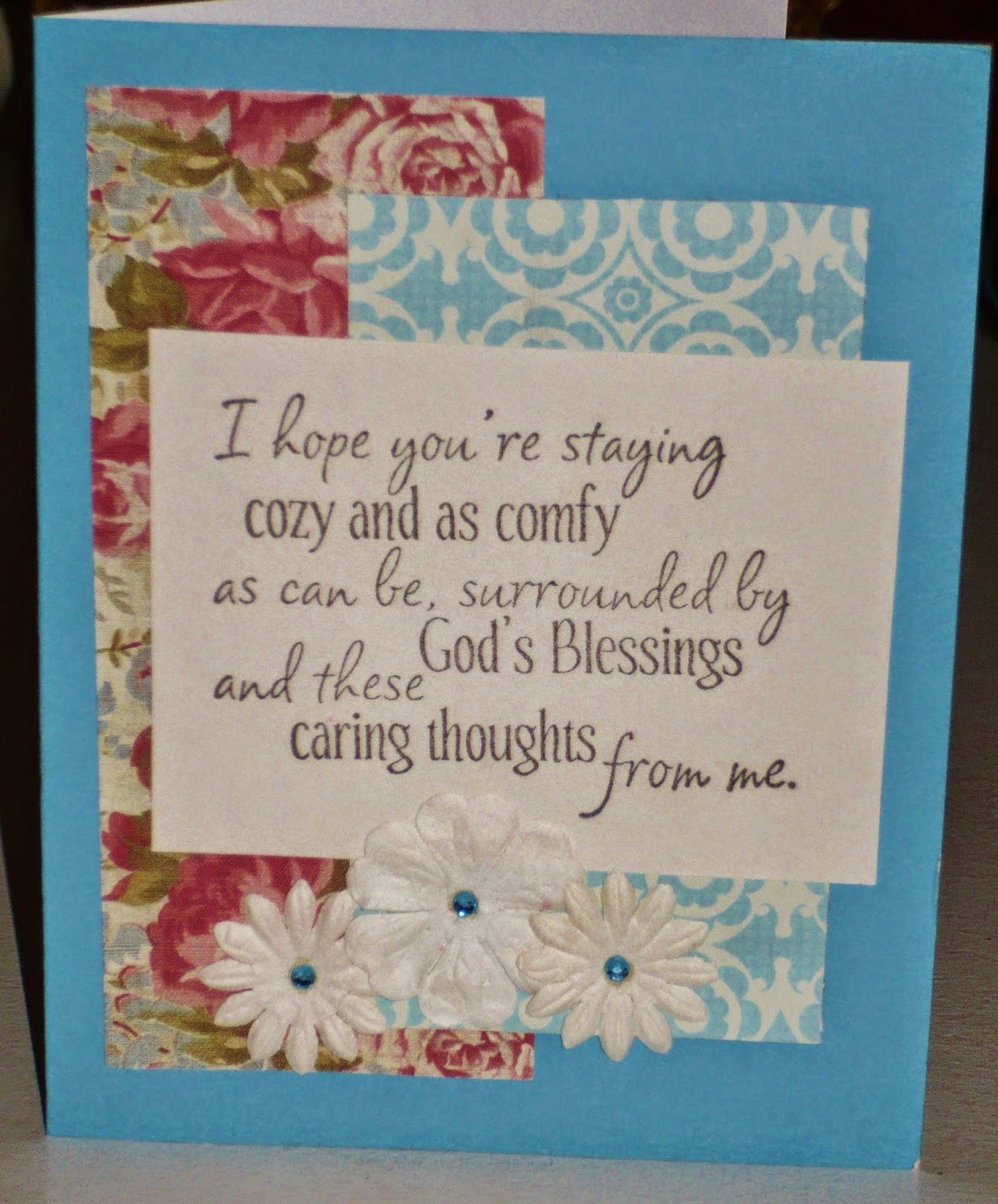 stamping muses: Verses Get Well Card