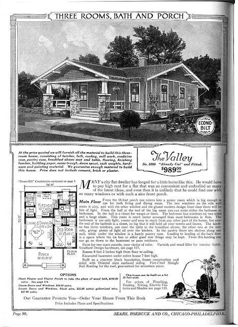 Sears Catalog ‘Kit Homes’ From the Early 20th Century ~ Vintage Everyday