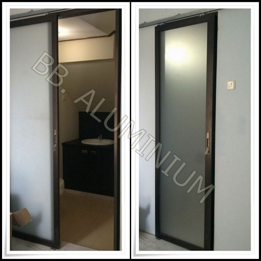 4 Model Pintu Cermin Aluminium Tampak Bagus - Model Rumah