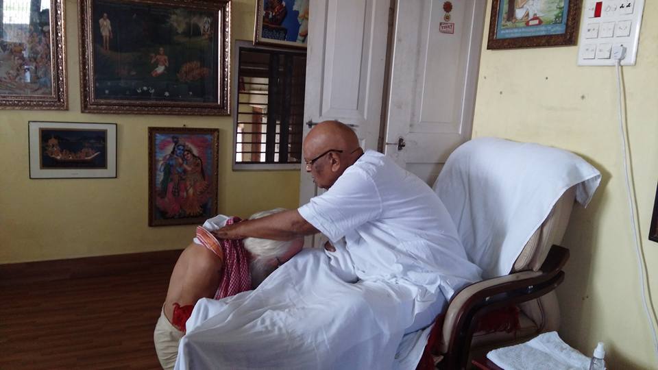 A synchronicity : Ananta Das Pandit merges with the Braja Raj