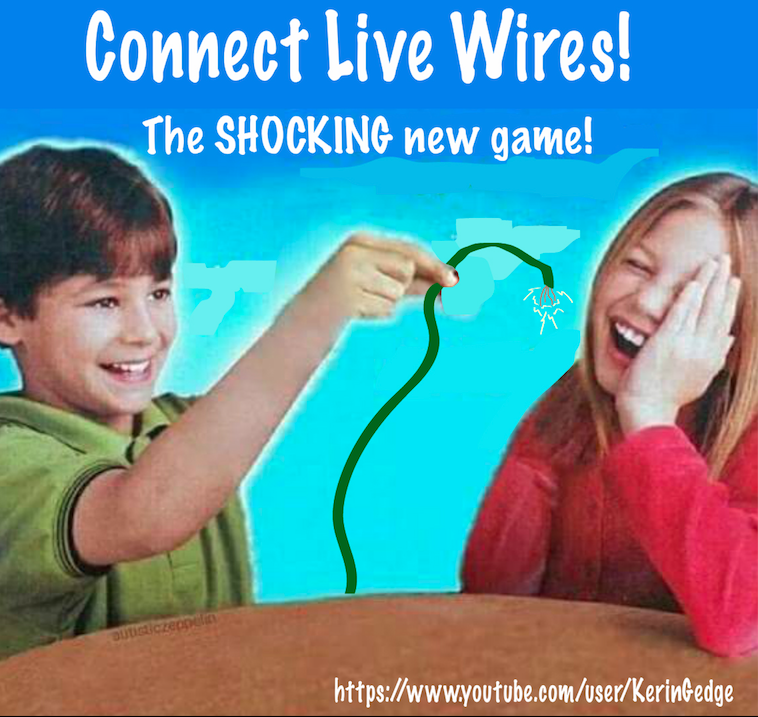 Kertoons: Connect Live Wires!