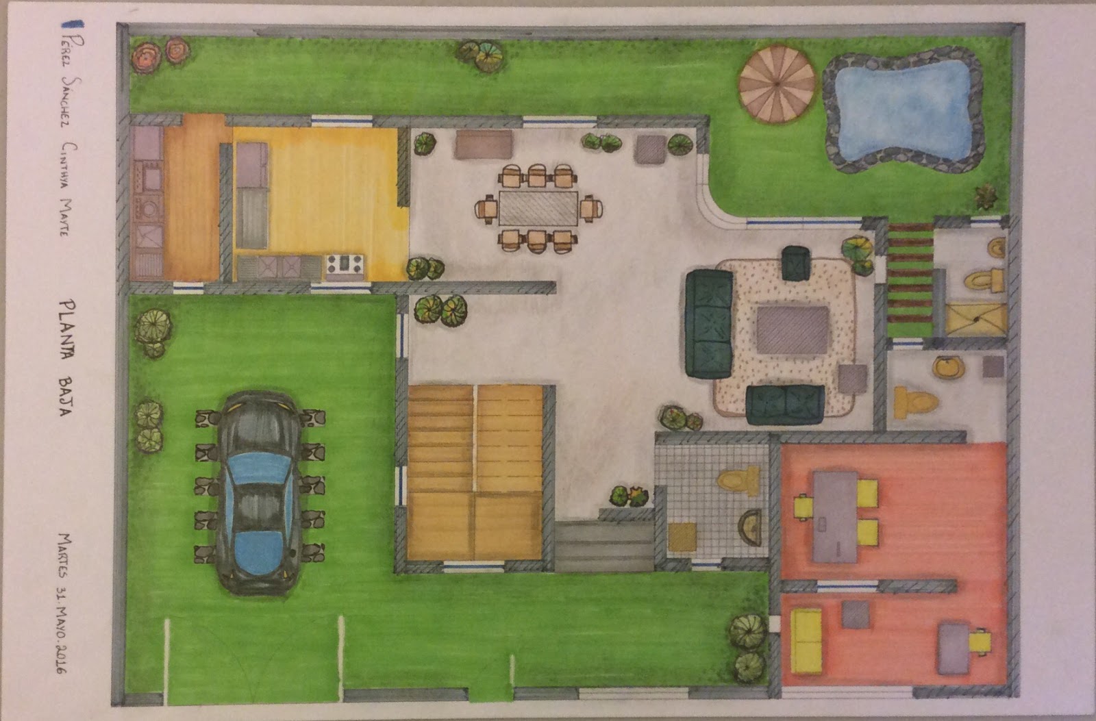 Arquitectos en Proceso: Planos Arquitectónicos a Color Vol. 2