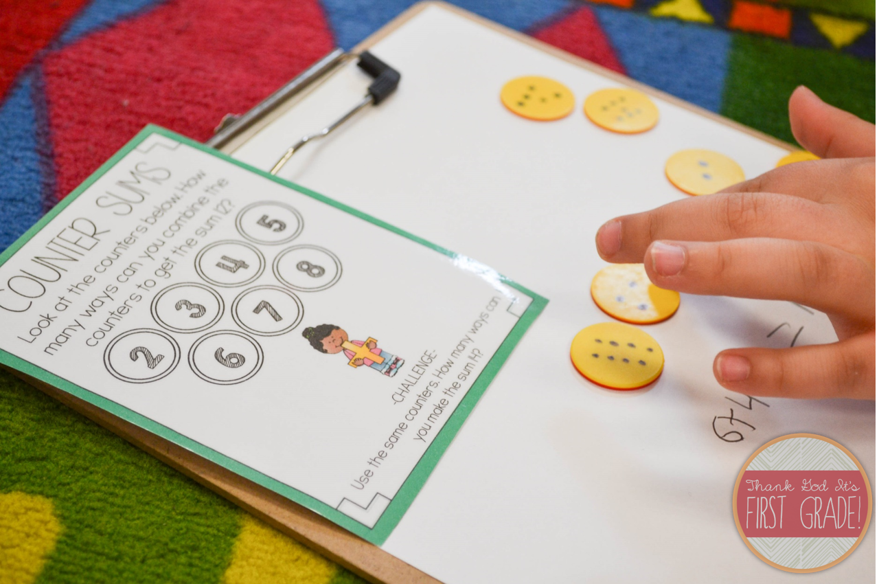 Higher Order Thinking Math in 1st Grade - Susan Jones Teaching