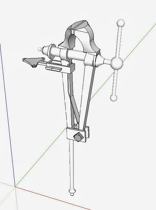 Persimmon Forge: Professional Blacksmithing: Post Vise Diagram