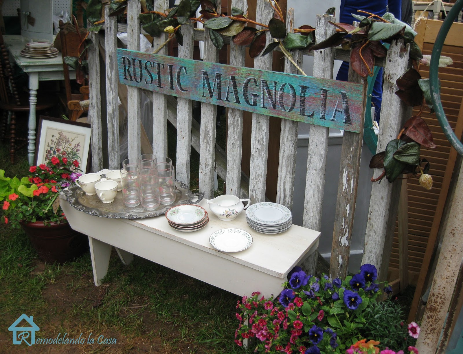 Lucketts Spring Market - Part 2 - Remodelando la Casa