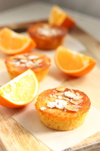 baking = love: Guilt-free Orange & Almond Mini Cakes for Chinese New Year