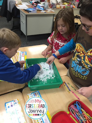 My First Grade Journey: Our In-School Snow Day