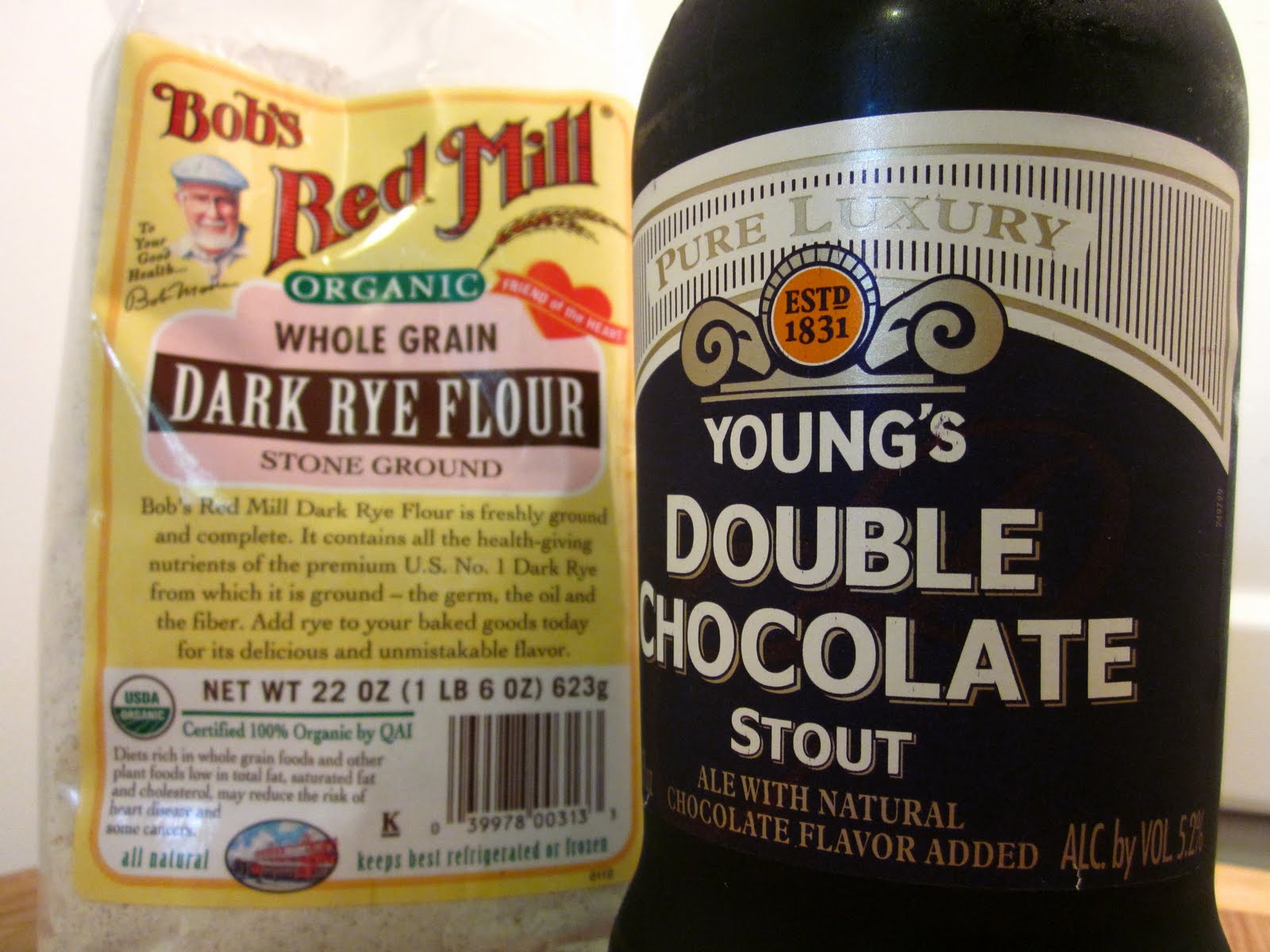 Double Chocolate Stout Dark Rye Bread