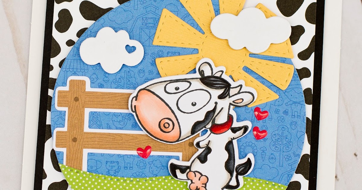 Scrappychic17's Crafty Corner: CC Designs Hello Goodbye Cow