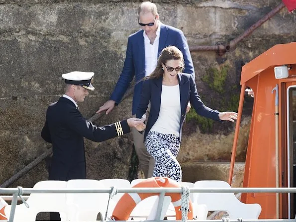 Duchess Catherine and Prince William visit the Scilly Isles
