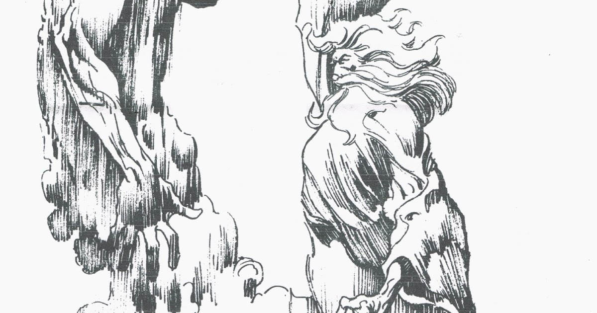 Cap'n's Comics: Fanzine Drawing by Berni Wrightson